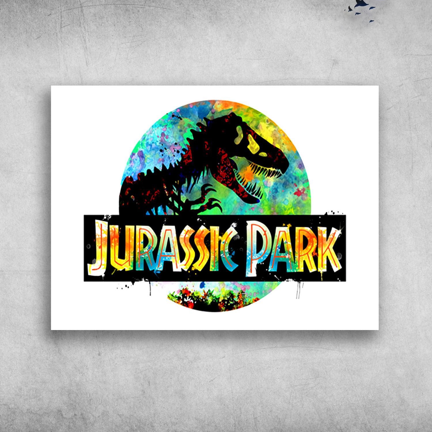Dinosaur Poster, Jurassic Park, Wall Poster 11 x 17 Inch Poster ...