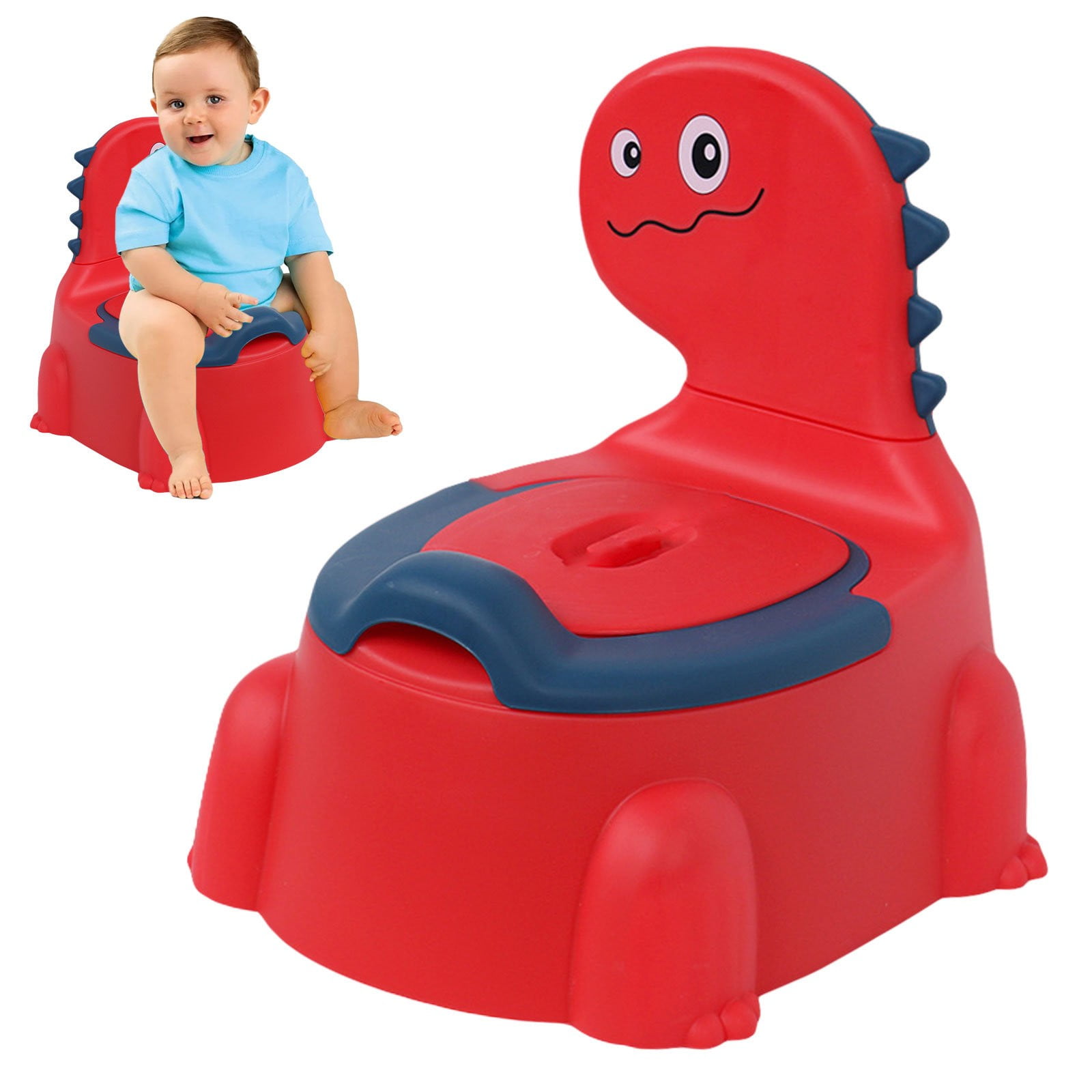 Dinosaur Potty Training Toilet for Toddlers Cartoon Baby Potty Chair ...