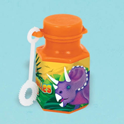 Dinosaur 'Prehistoric Party' Mini Bubbles / Favors (8ct) - Walmart.com