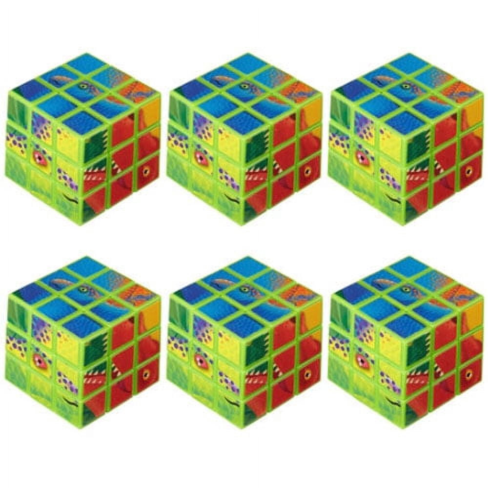 Various Dinosaur Prehistoric Party Mini Puzzle Cubes, Plastic Favors ...