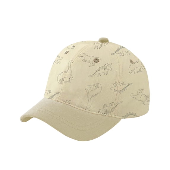 Dinosaur Print Adjustable Baseball Cap for Toddlers and Kids Outdoor ...