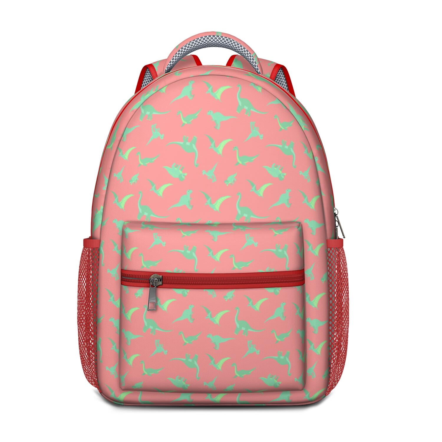 Dinosaur Print Design Backpack - Colorful & Durable Student Bag with ...