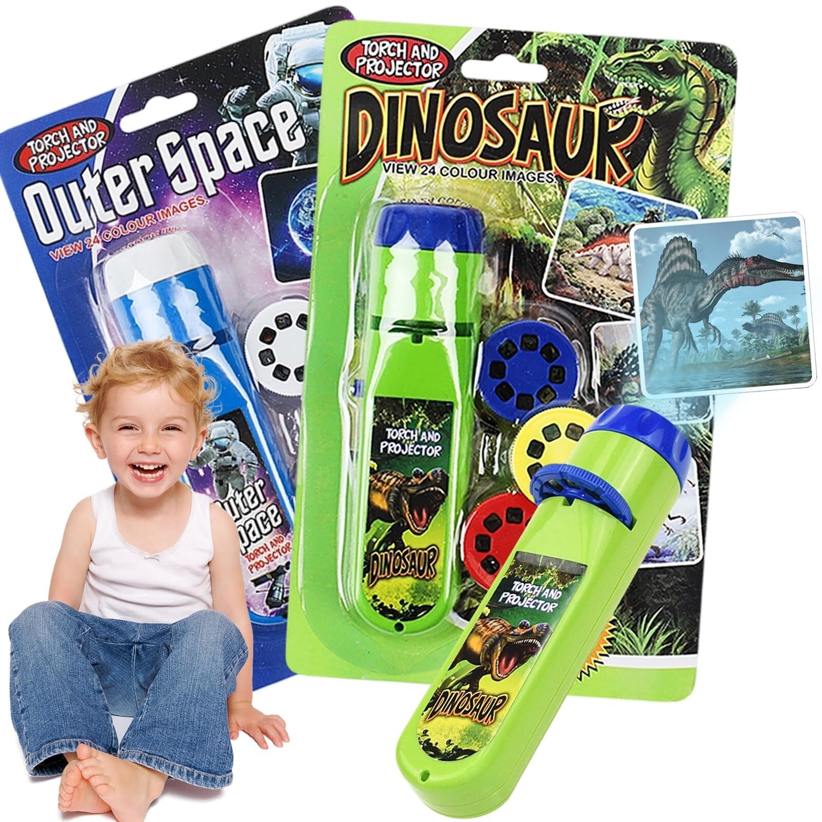 Dinosaur Projector Flashlight, 2026 New Dinosaur Flashlights, Dinosaur ...