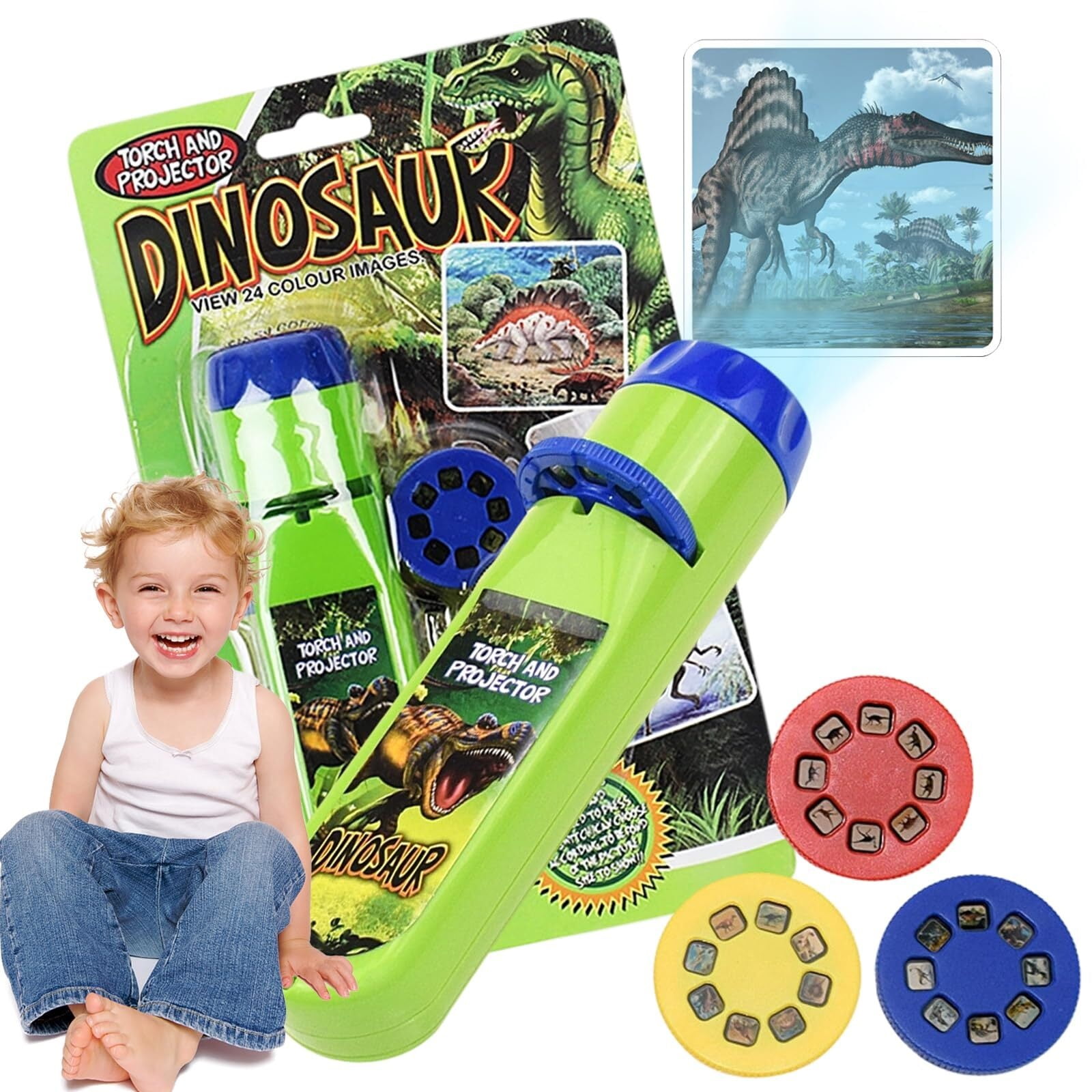 Dinosaur Projector Flashlight, 2026 New Dinosaur Flashlights, Dinosaur ...