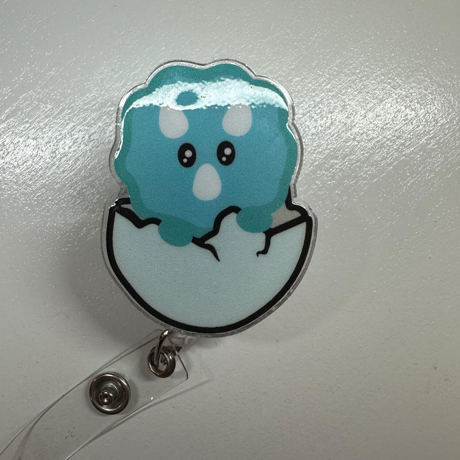 Dinosaur Resin Badge Reel - Walmart.com