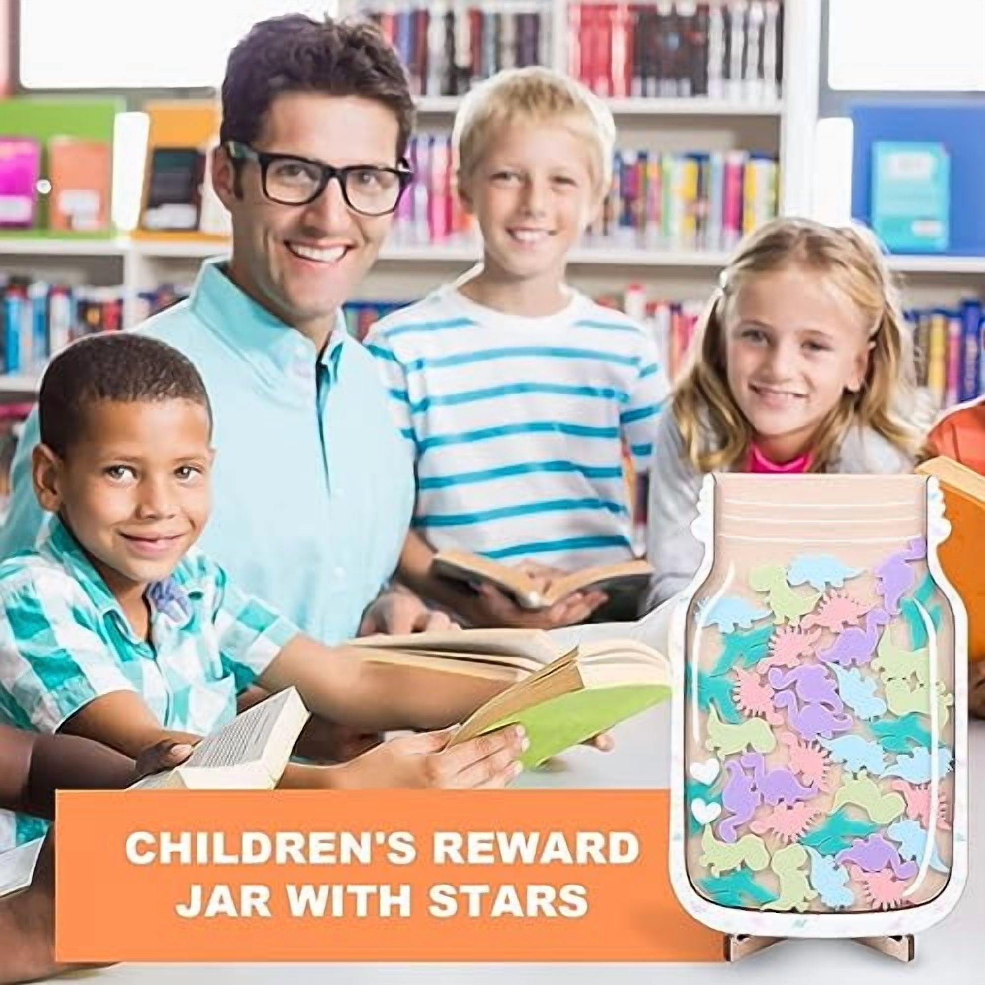 Dinosaur Reward Jars - Behavior Reward Chart and Chore Chart for Boys ...