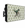 Dinosaur Riding Bike Outdoor TV Cover 52 to 55 inch Vintage Green ...