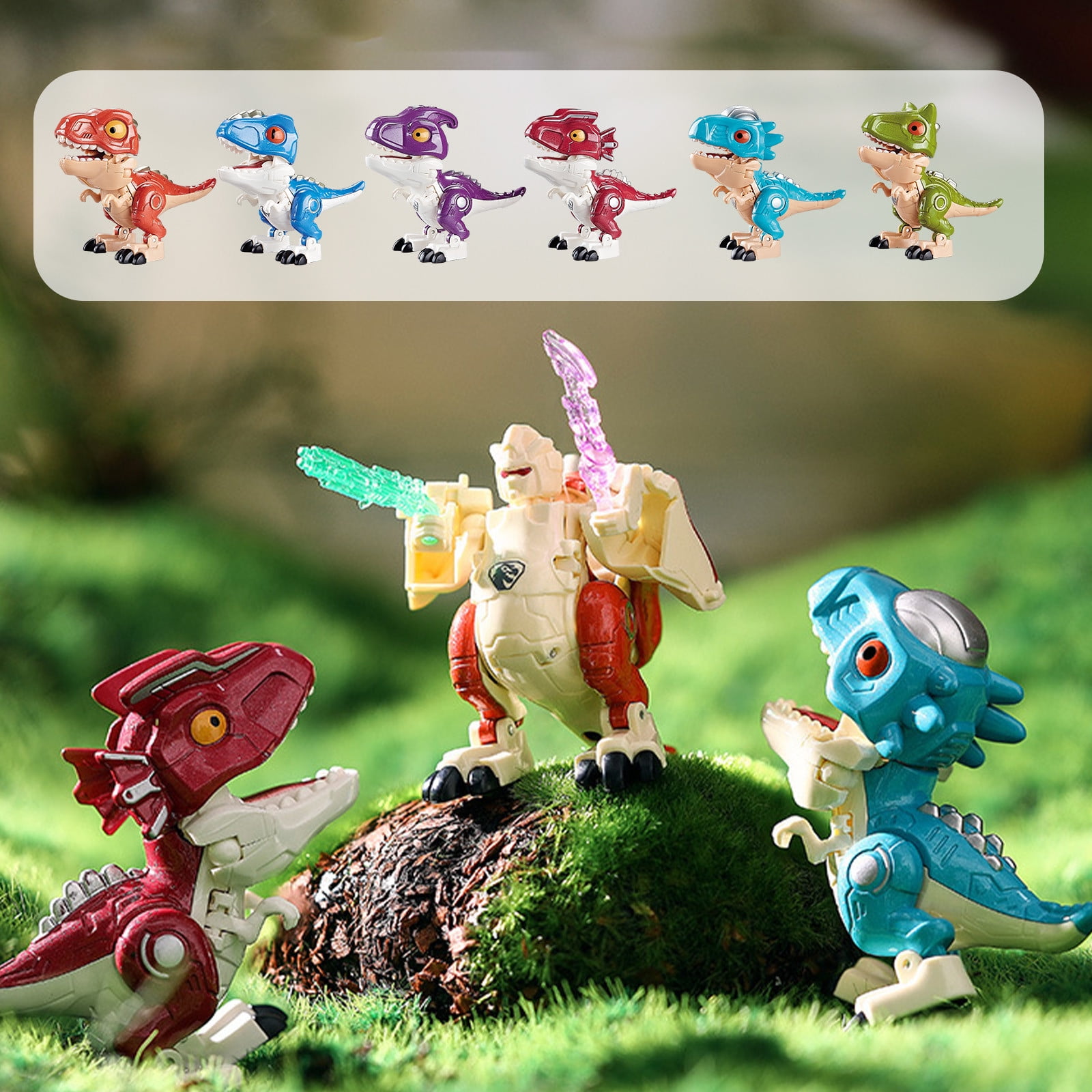 Dinosaur Robot Model, Alloy Construction, Simulation Assembly, Display ...