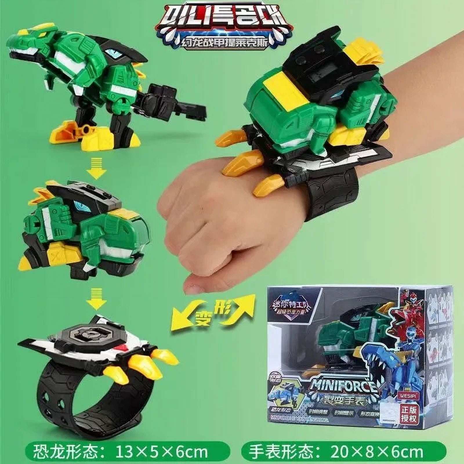 "Dinosaur Robot Toy for Kids, Transformable Mecha Action Figure with ...