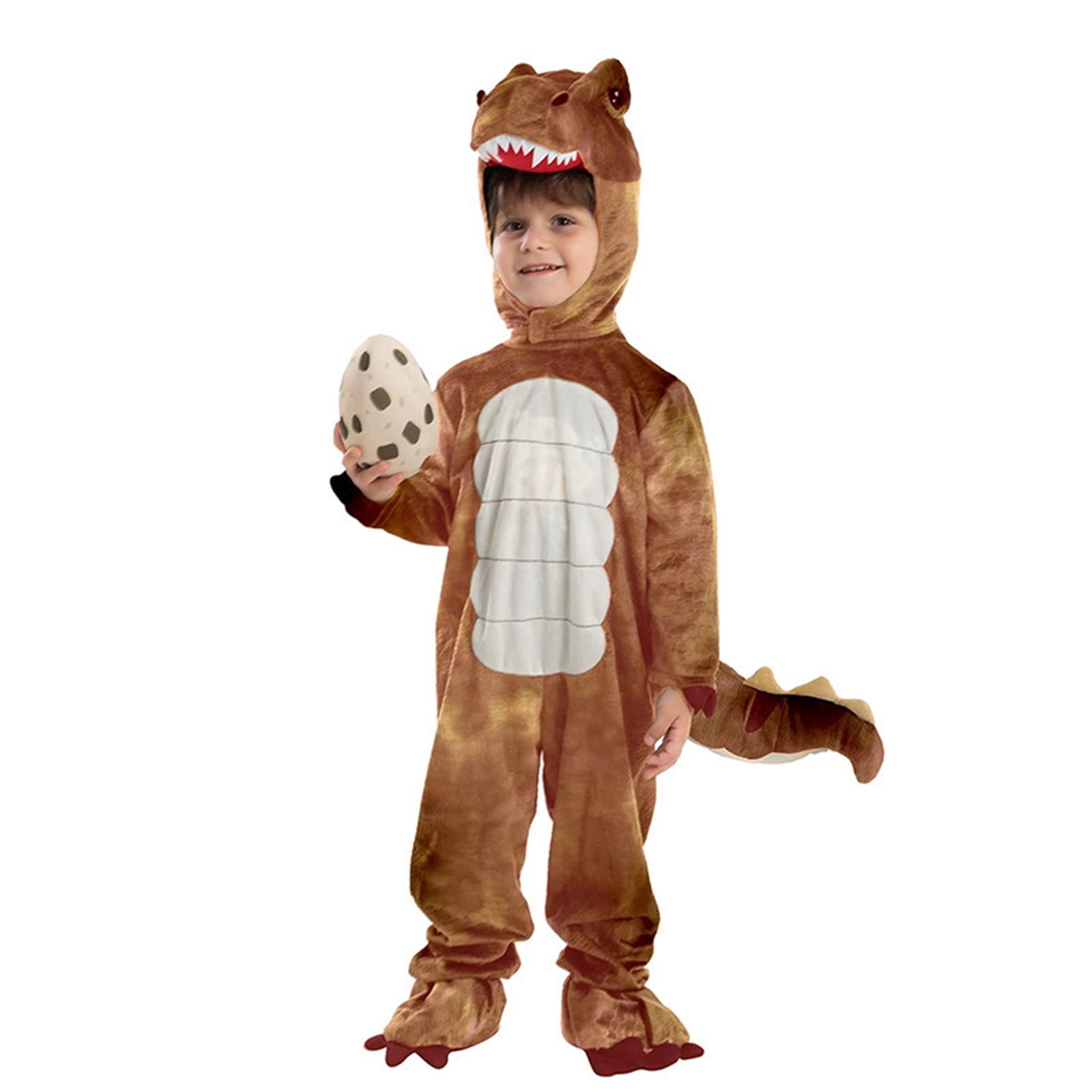 Dinosaur Romper Boys Cute Jumpsuit Play Pretend Dress Up Outfit Kids ...