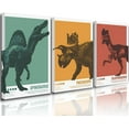Dinosaur Room Decor for Boys Dinosaur Wall Decor Art Prints Set of 3 ...