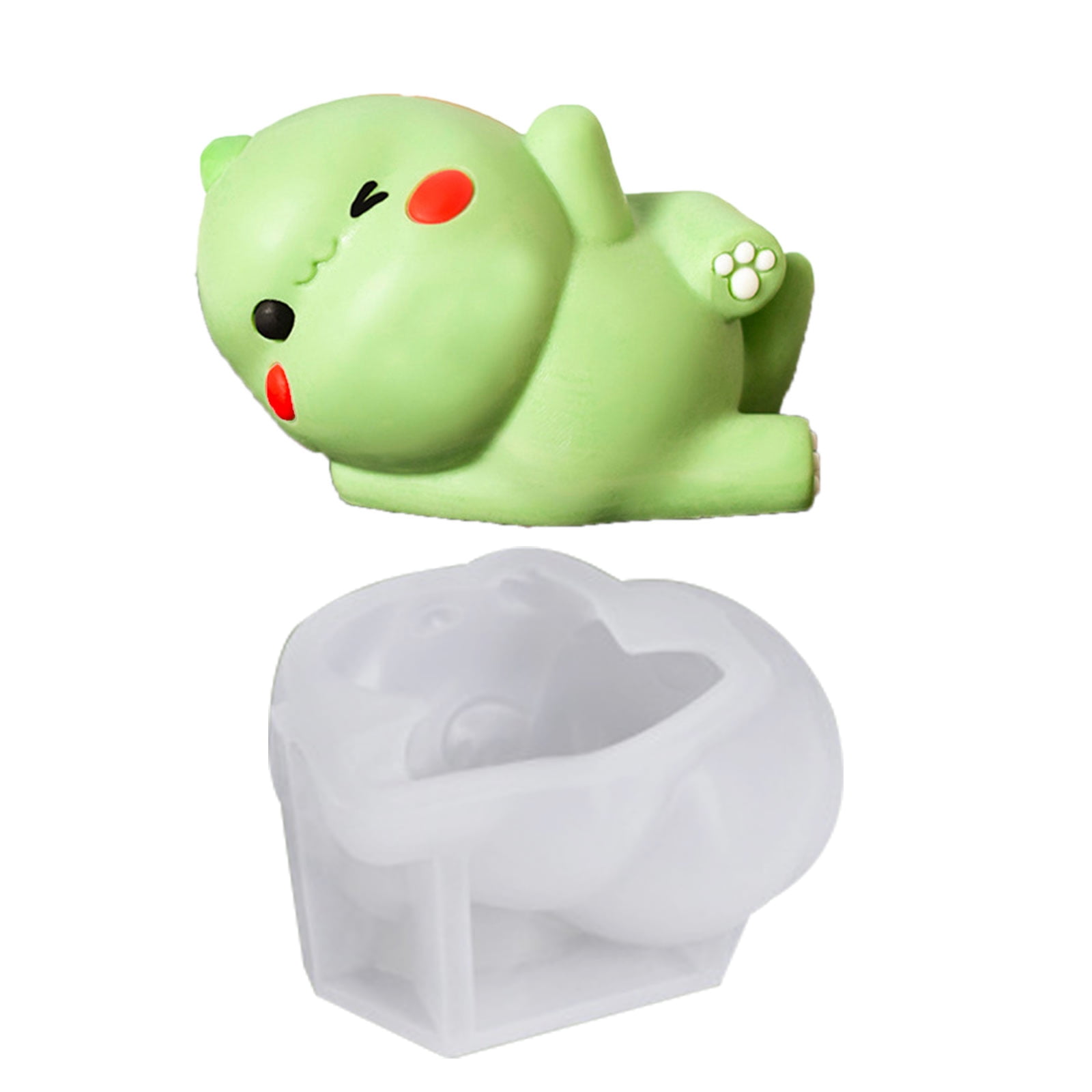 Dinosaur Shape Silicone Molds for Epoxy Resin Handmade Soap Fondant ...