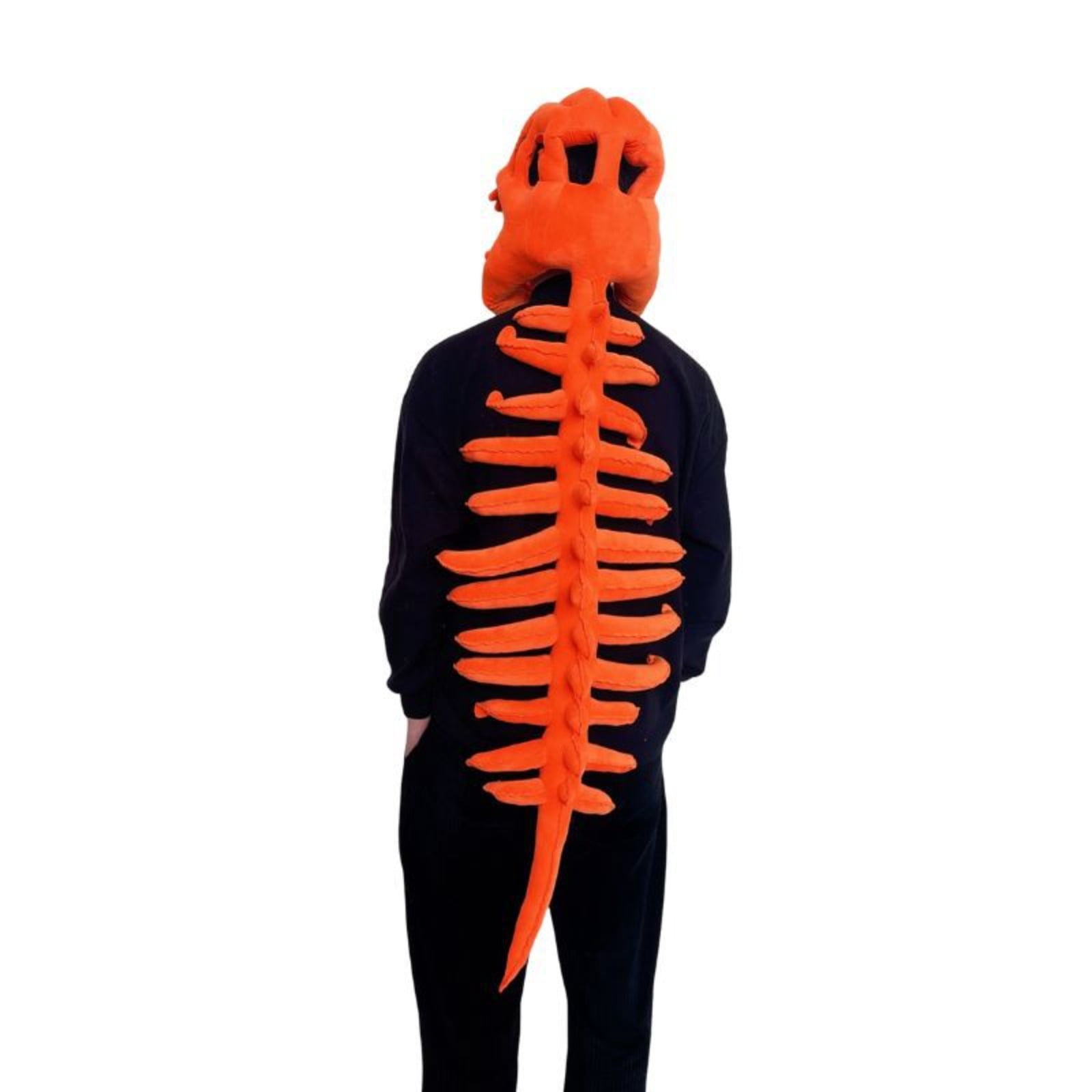 Dinosaur Skeleton Plush Hood Toy – Soft Character Plush, Cozy ...