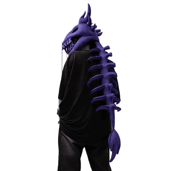 Dinosaur Skeleton Plush Toy, Soft Stuffed Dino with Skeleton Design ...