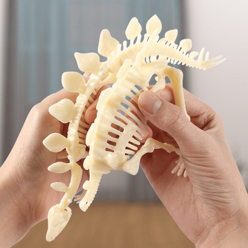 Dinosaur Skeleton Realistic Model Assembly Peggable Kits - Walmart.com