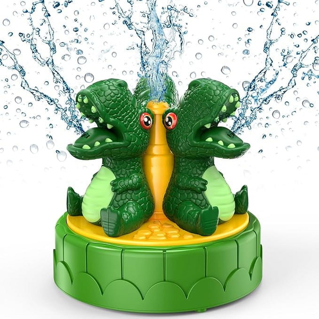 Dinosaur Sprinkler for Kids-Cute Outdoor Water Toy Spray Swimming Pool ...