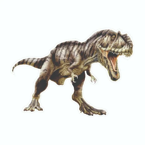 Dinosaur Sticker, Giganotosaurus Decal, Sticker T-Rex Phone Decal Water ...