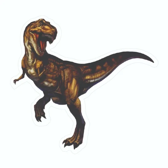 Dinosaur Sticker, Tyrannosaurus Decal, Bumper T-Rex Sticker Phone Decal ...