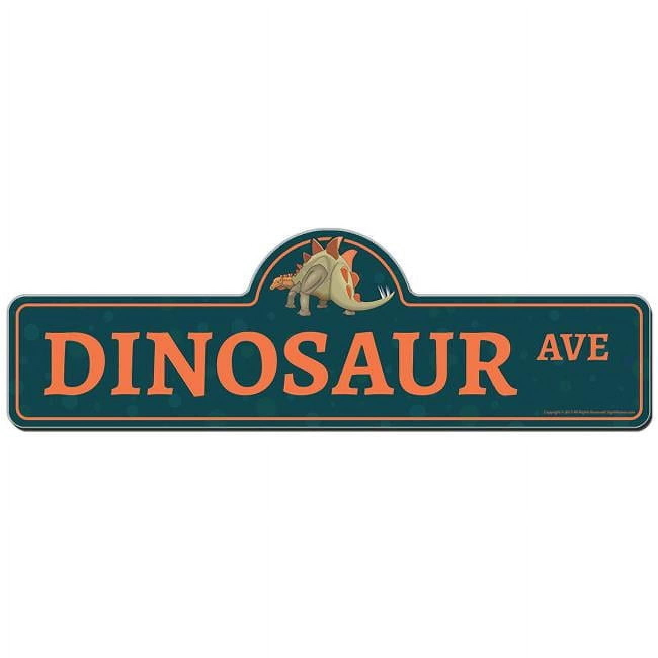 Dinosaur Street Sign - Walmart.com
