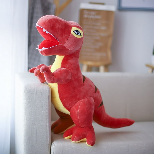 Dinosaur Stuffed Animal Toys, Cute Soft Plush T-Rex Tyrannosaurus ...