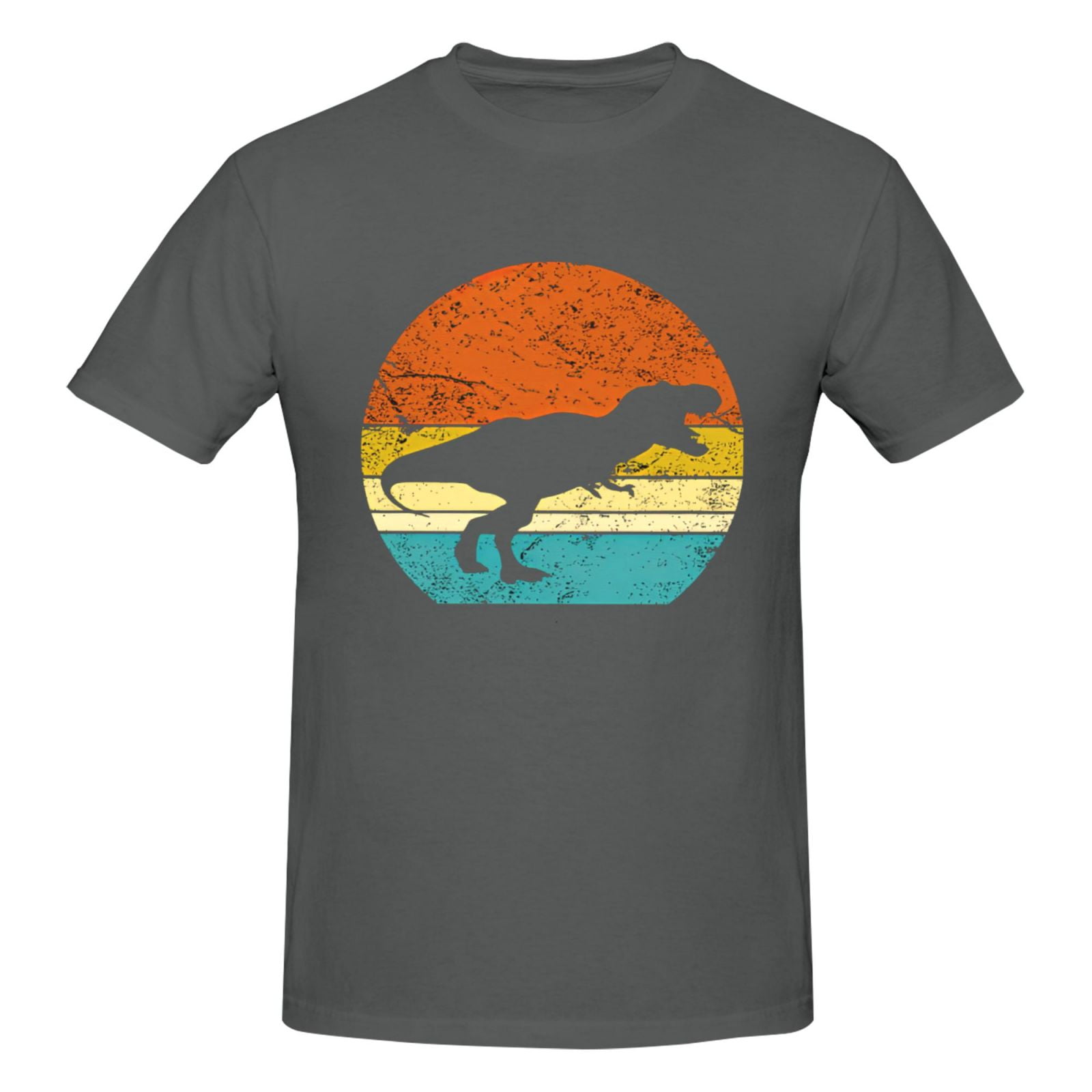 Dinosaur T Rex T-Shirt for Men Cotton Soft Breathable Slim Fit Casual ...