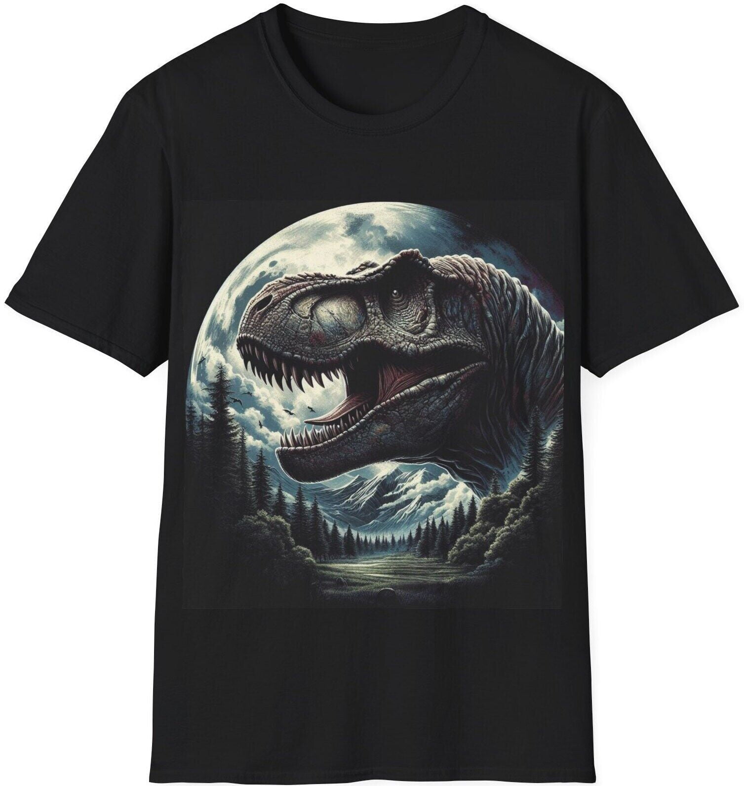 Dinosaur T-rex Tshirt Graphic T-rex Shirt Tyrannosaurus Tee Dinosaur ...
