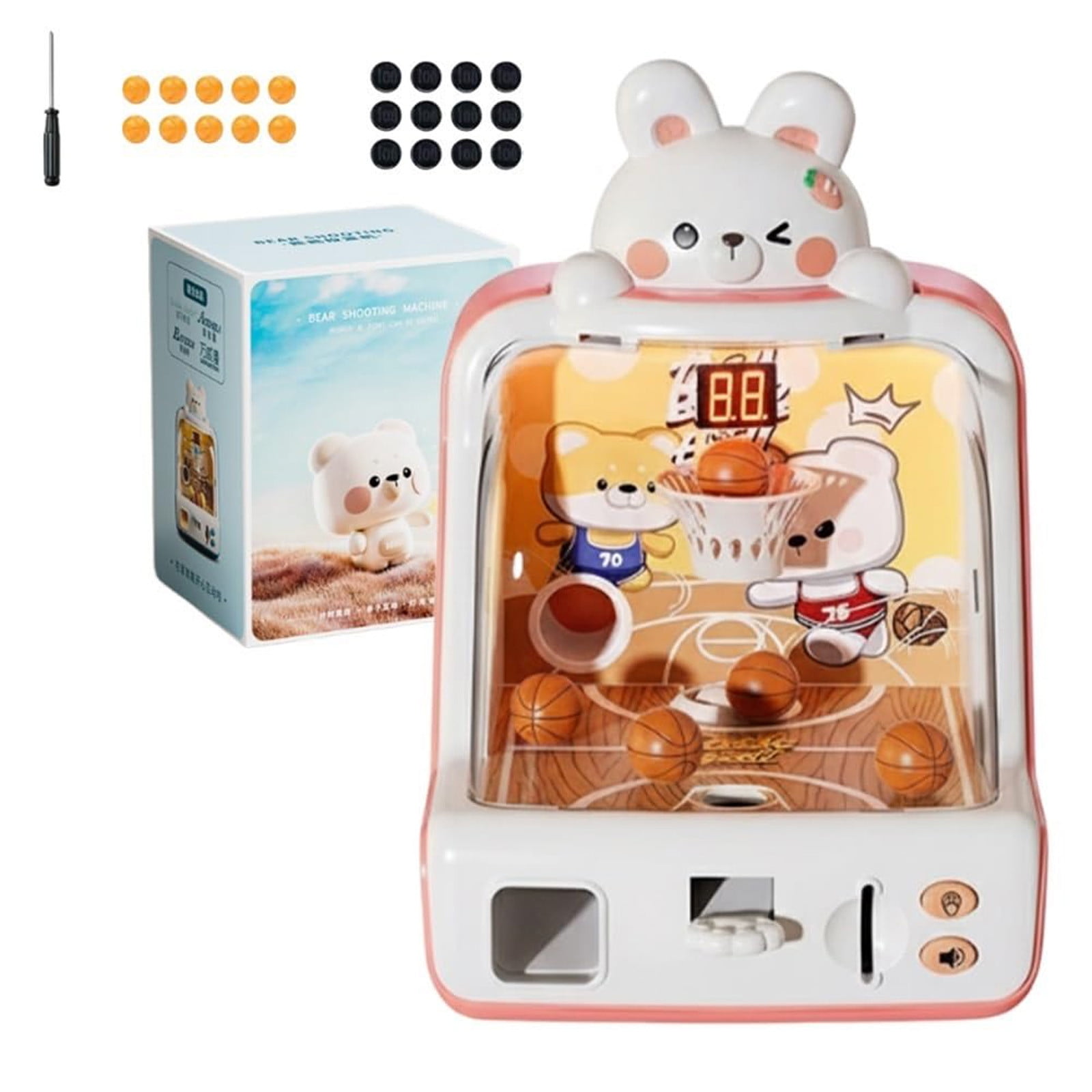 Dinosaur Tabletop Basketball Game Electronic Machine With Score Display ...