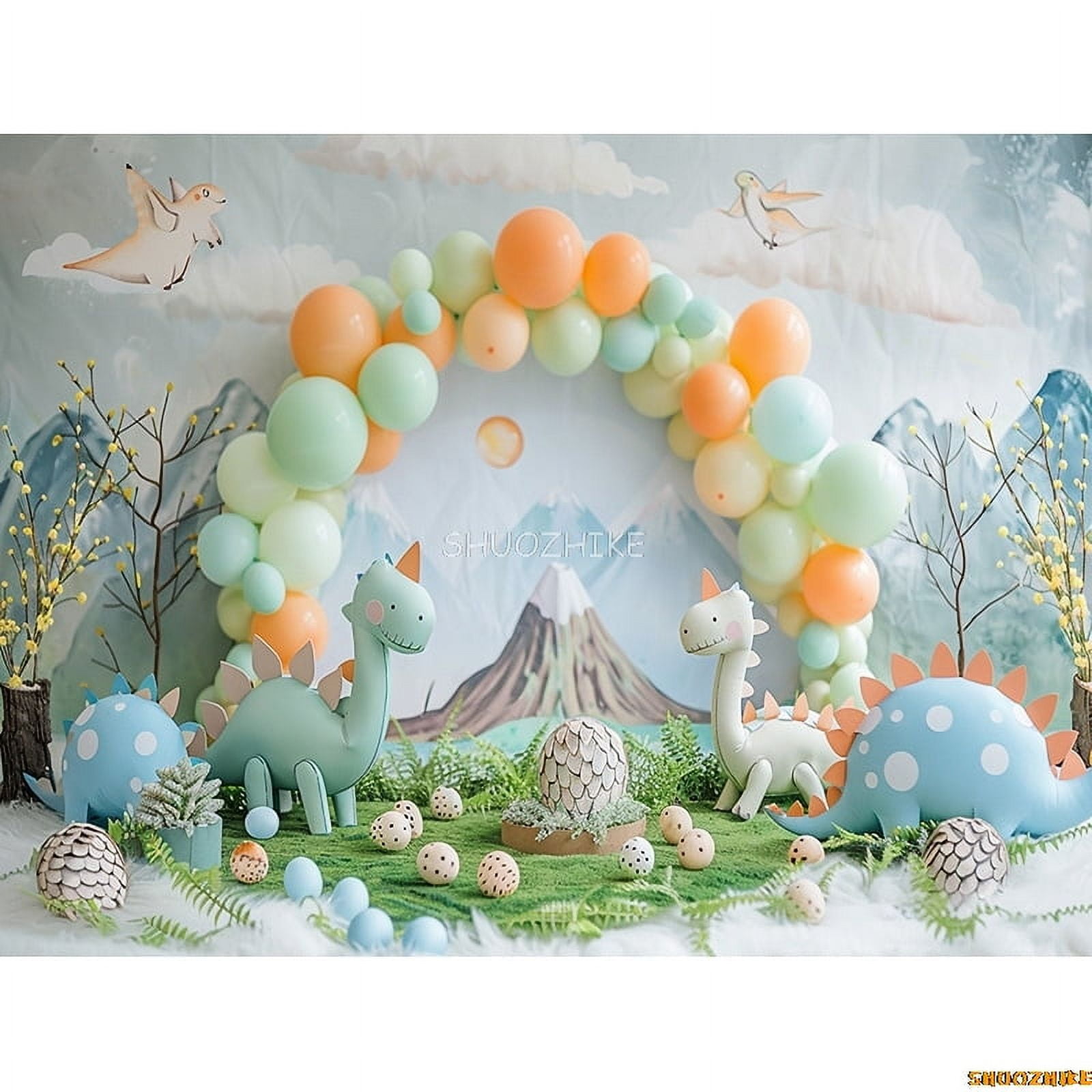 Dinosaur Theme Birthday Party rated Photography Backdrops Props Dream ...