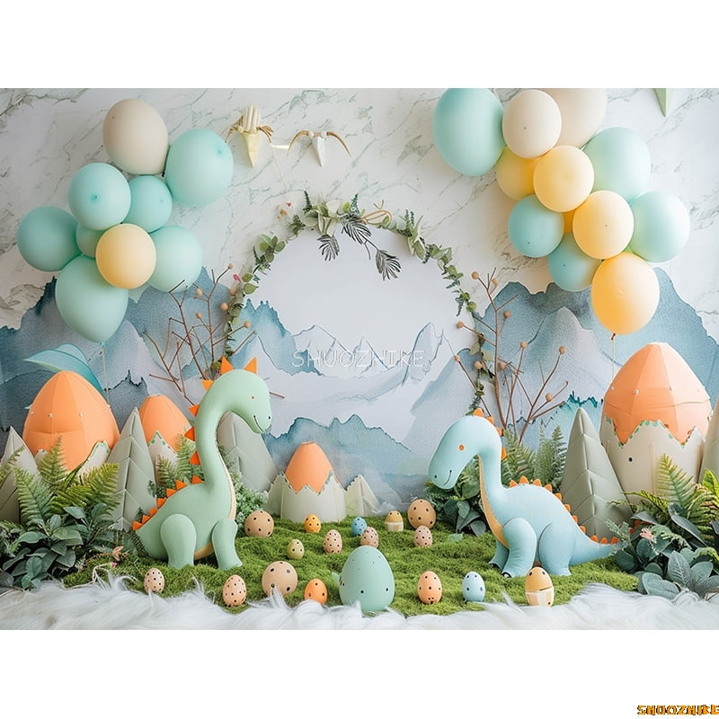 Dinosaur Theme Birthday Party rated Photography Backdrops Props Dream ...