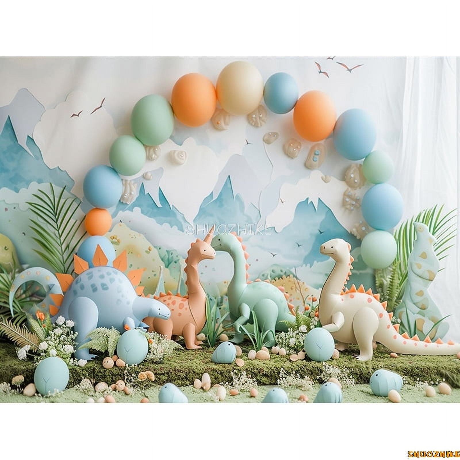 Dinosaur Theme Birthday Party rated Photography Backdrops Props Dream ...