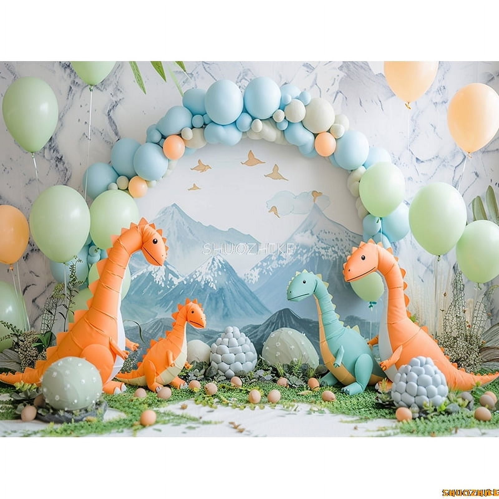 Dinosaur Theme Birthday Party rated Photography Backdrops Props Dream ...