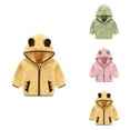 Dinosaur-Themed Hooded Sweatshirt for Girls, Cozy Autumn Winter ...
