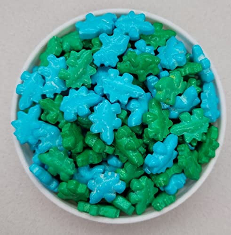 Dinosaur Thick Quins Confetti Sprinkles, Cake, Cookie, Donut, Birthday ...