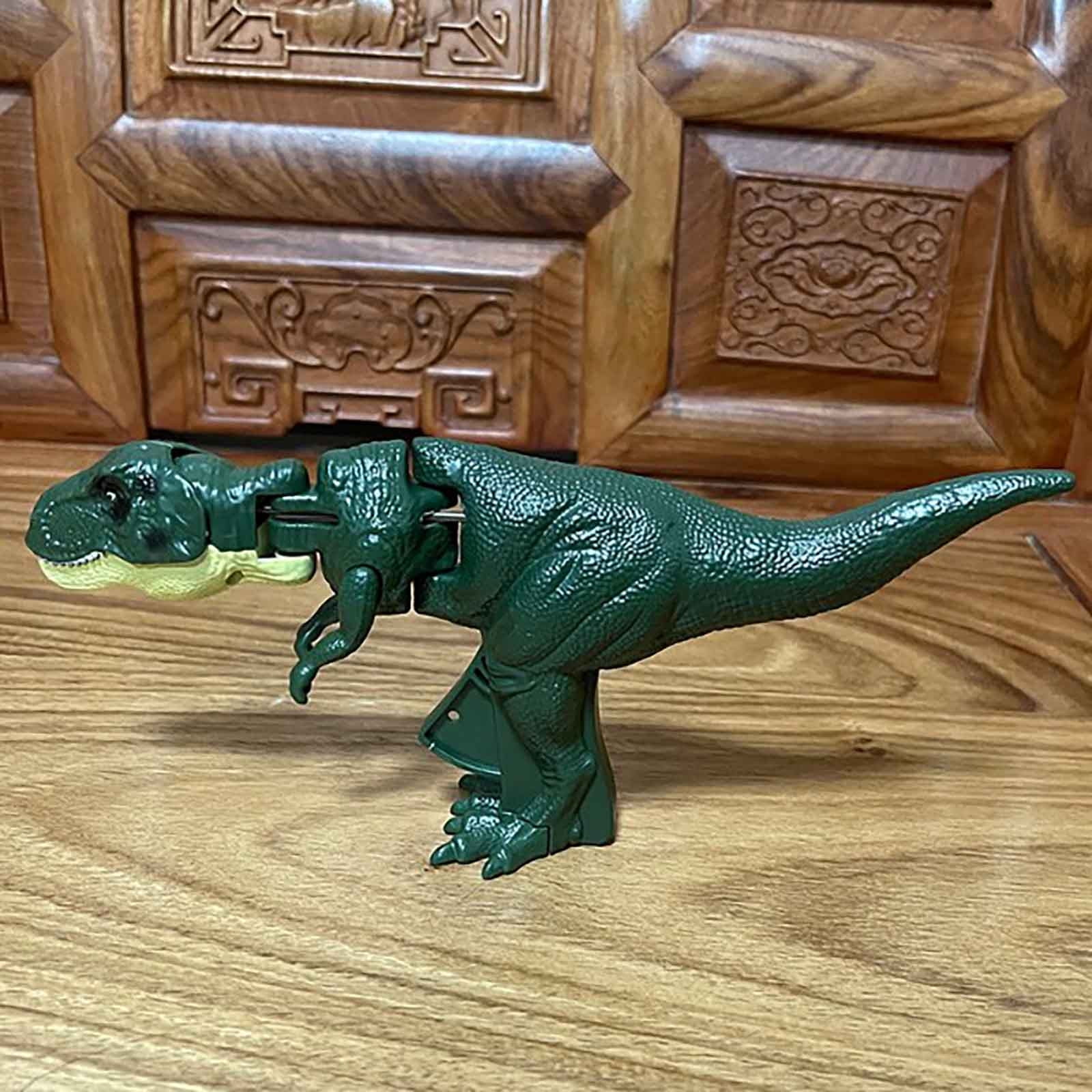 Dinosaur Toy Children Press The Tyrannosauru Model Vibrating Head And ...