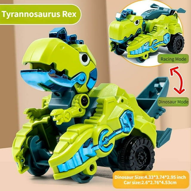 Dinosaur Toy-Crash Transformation Dinosaur Car - Walmart.com