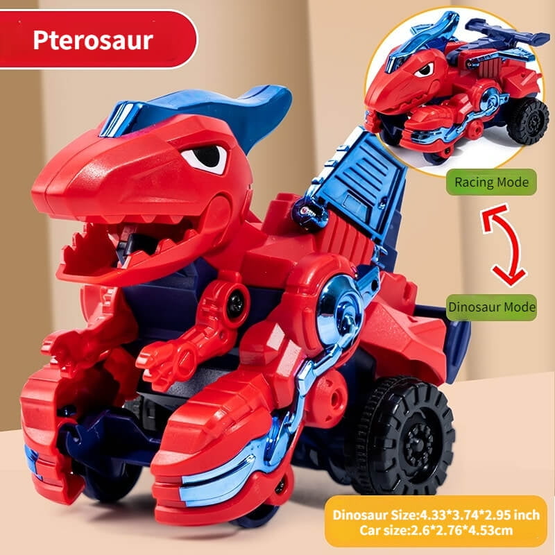 Dinosaur Toy-Crash Transformation Dinosaur Car - Walmart.com