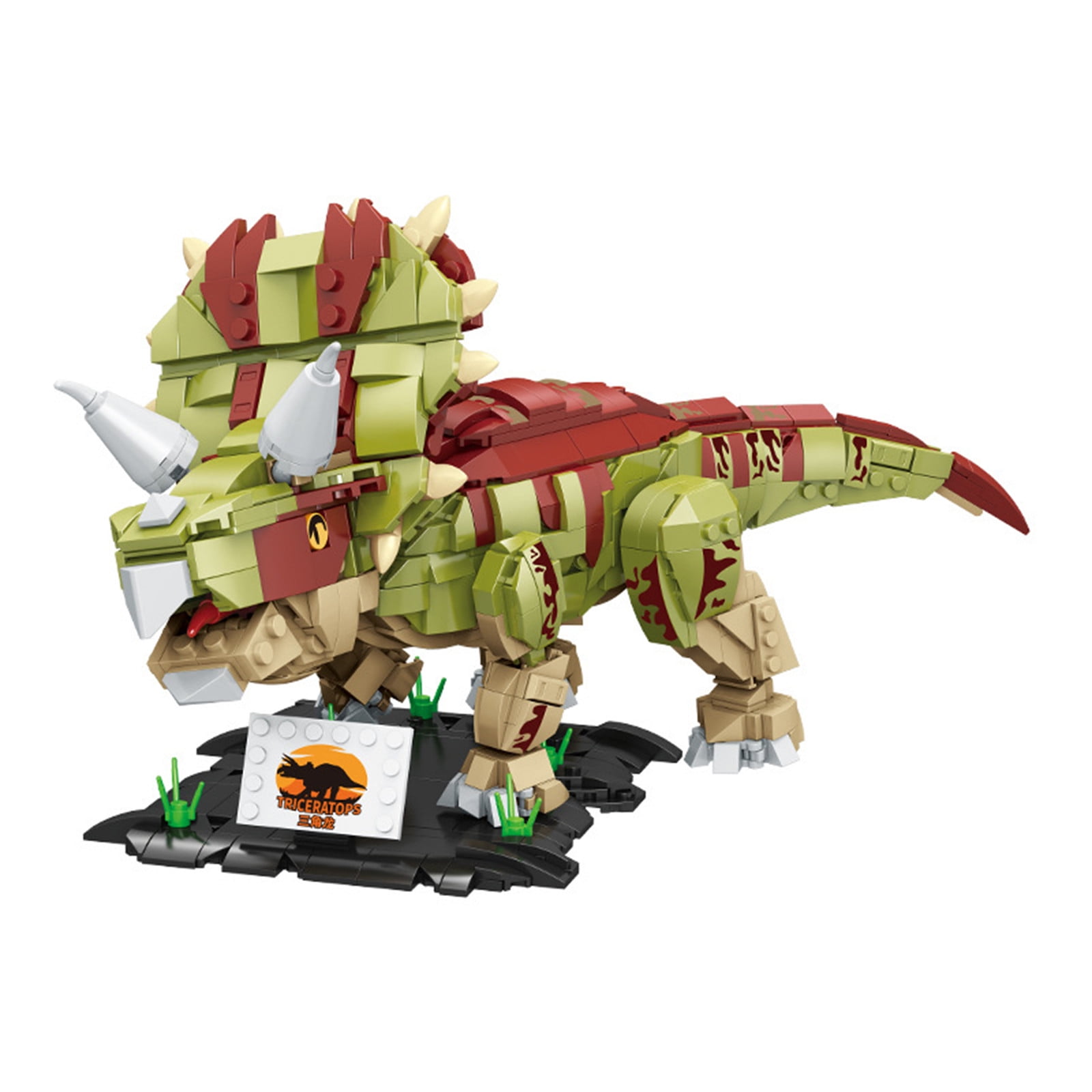 Dinosaur Toys Building Kit,Triceratops Rex Building Toys for Kids,STEM ...