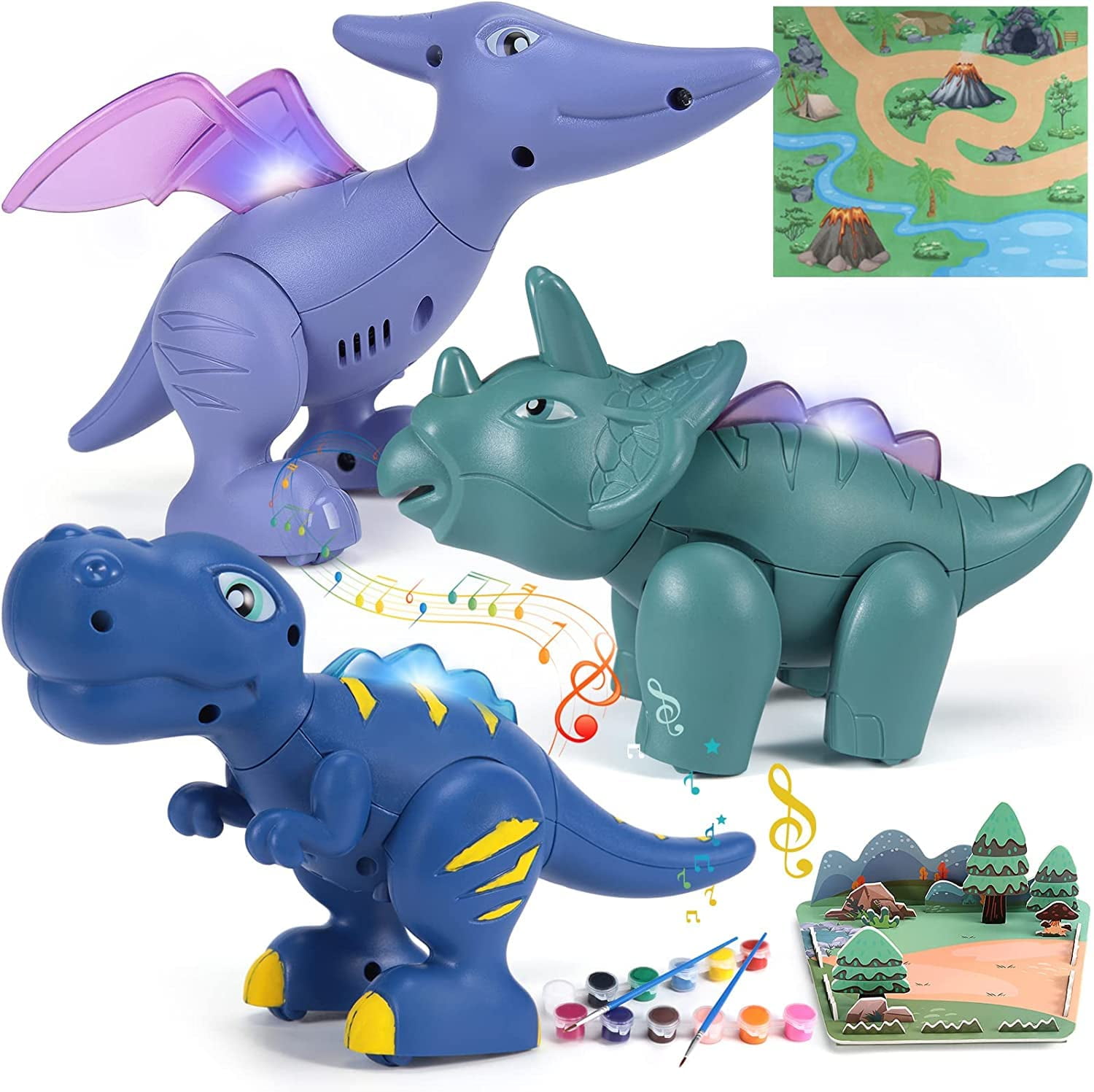Dinosaur Toys for Kids, Take Apart Magnetic Dinosaurs Building Toys ...