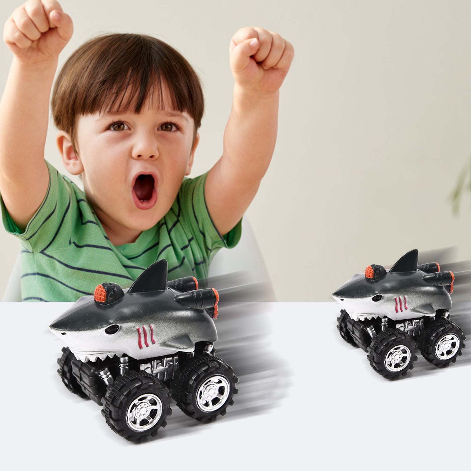 Dinosaur Toys Pull Back Cars for Boy, Dino Car Toy Set for Kids, Pull ...