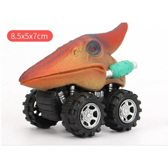 Dinosaur Toys Pull Back Cars Mini Monster Truck Car Toy Set for Kids ...