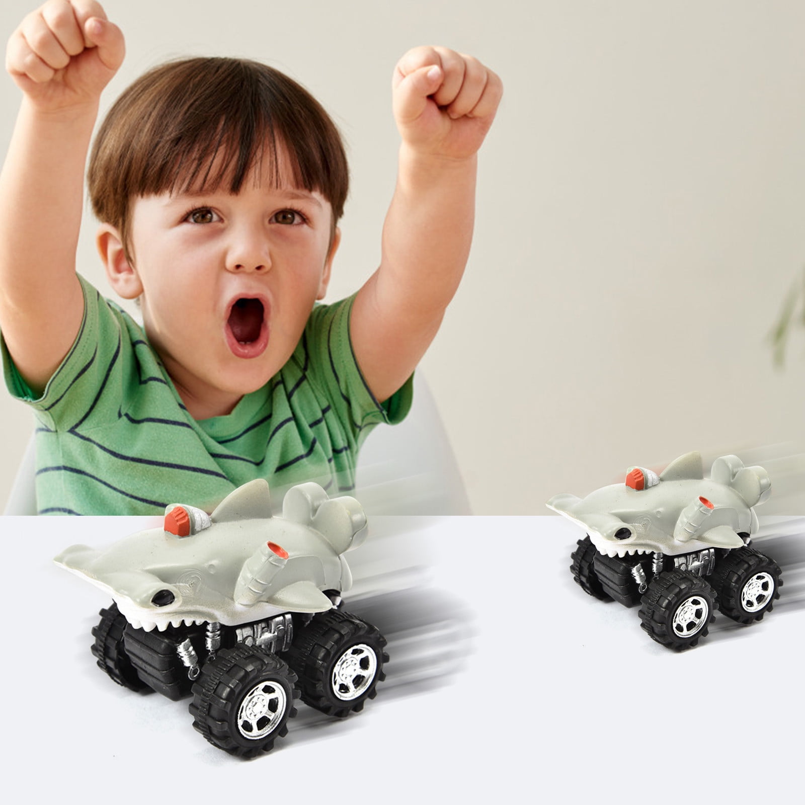 Dinosaur Toys, Pull Back Dinosaur Cars, Toddler Dinosaur Vehicle Set ...
