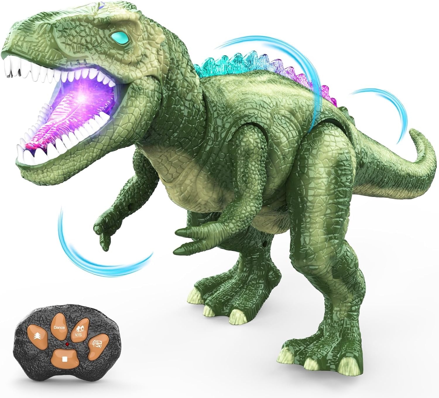Dinosaur Toys with Remote Control-Dino Toys for Kids, T-Rex Dinosaurs ...