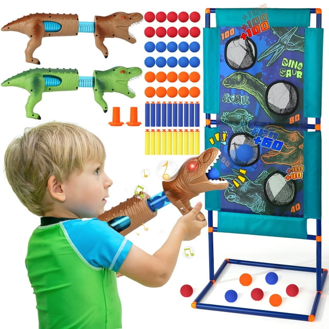 Dinosaur Toys Targets Game Toys for Kids Age of 4 5 6 7 8 9 10+ Year ...