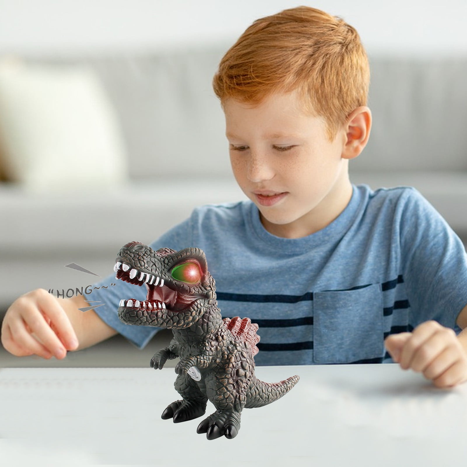 Dinosaur Toys for Kids 3-5, 8 PCS Realistic Plastic Dinosaur Toys Set, Toddler Dinosaur Toy, 6 ...
