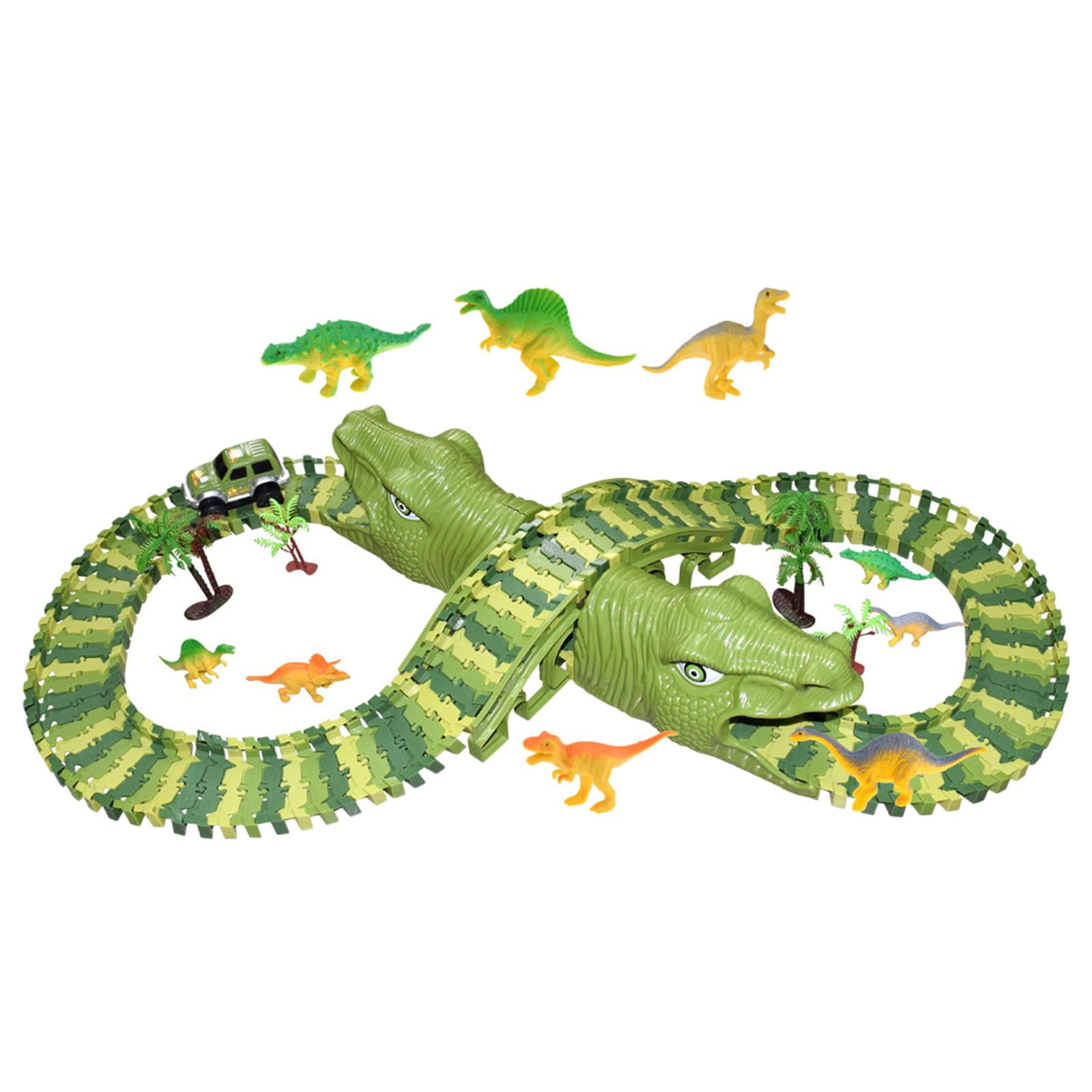Dinosaur Track Set Flexible Train Intellectual Development toy children ...