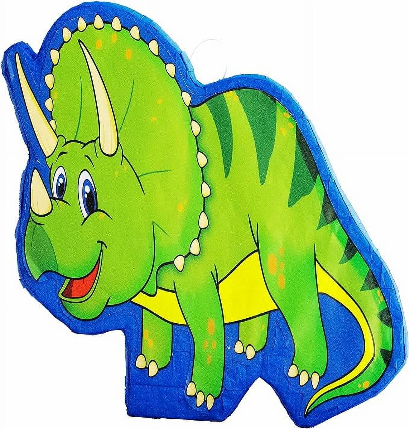 Dinosaur Triceratops Pinata Bulk Candy Fill Spill Pinatas - Dino Party ...