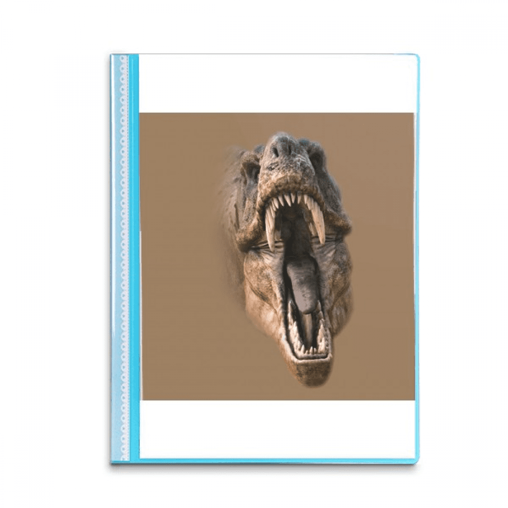 Dinosaur Tyrannosaurus Rex Opens Mouth Teeth Book Sheet Protectors ...