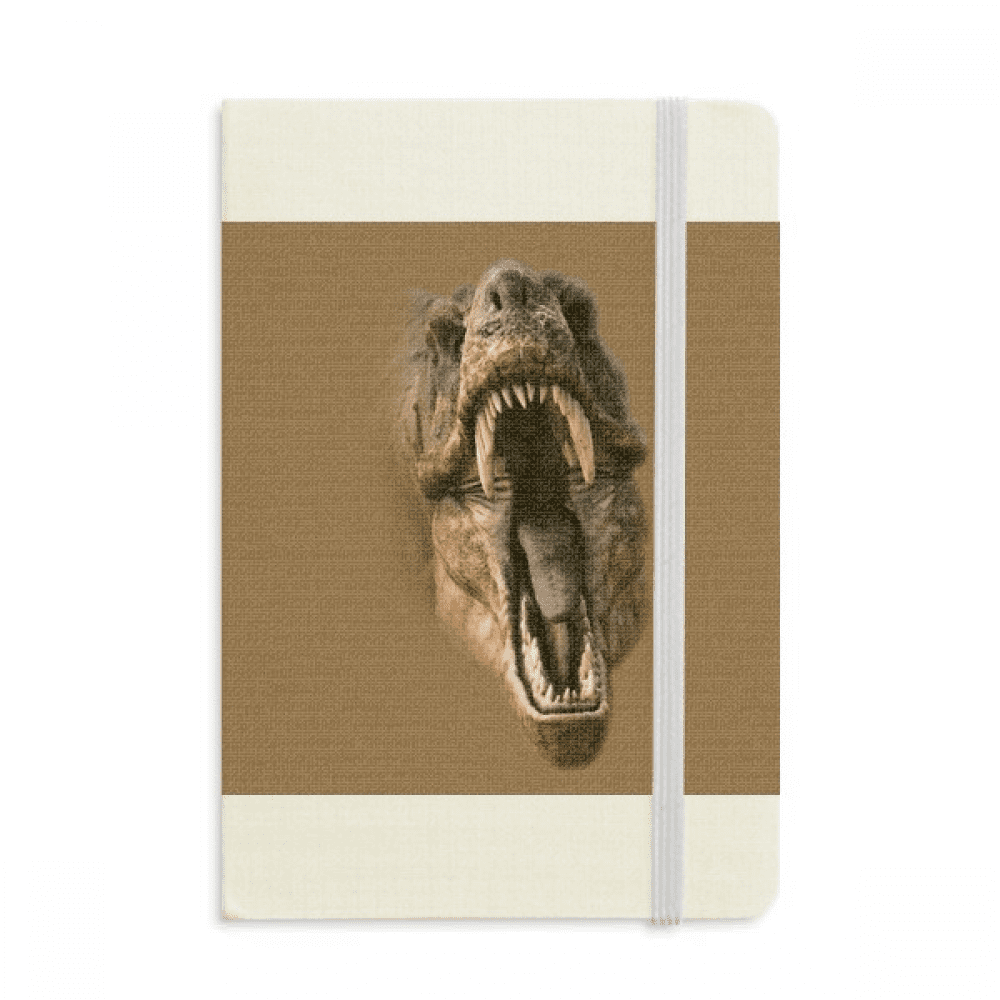 Dinosaur Tyrannosaurus Rex Opens Mouth Teeth Notebook Official Fabric ...