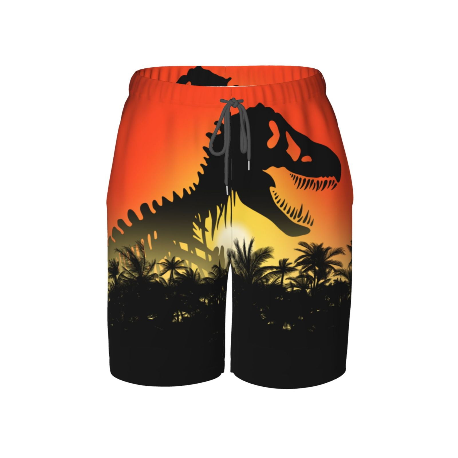 Dinosaur World Beach Short Teens Swim Trunks Beach Shorts Surfing Board Quick Dry Bathing Pants ...
