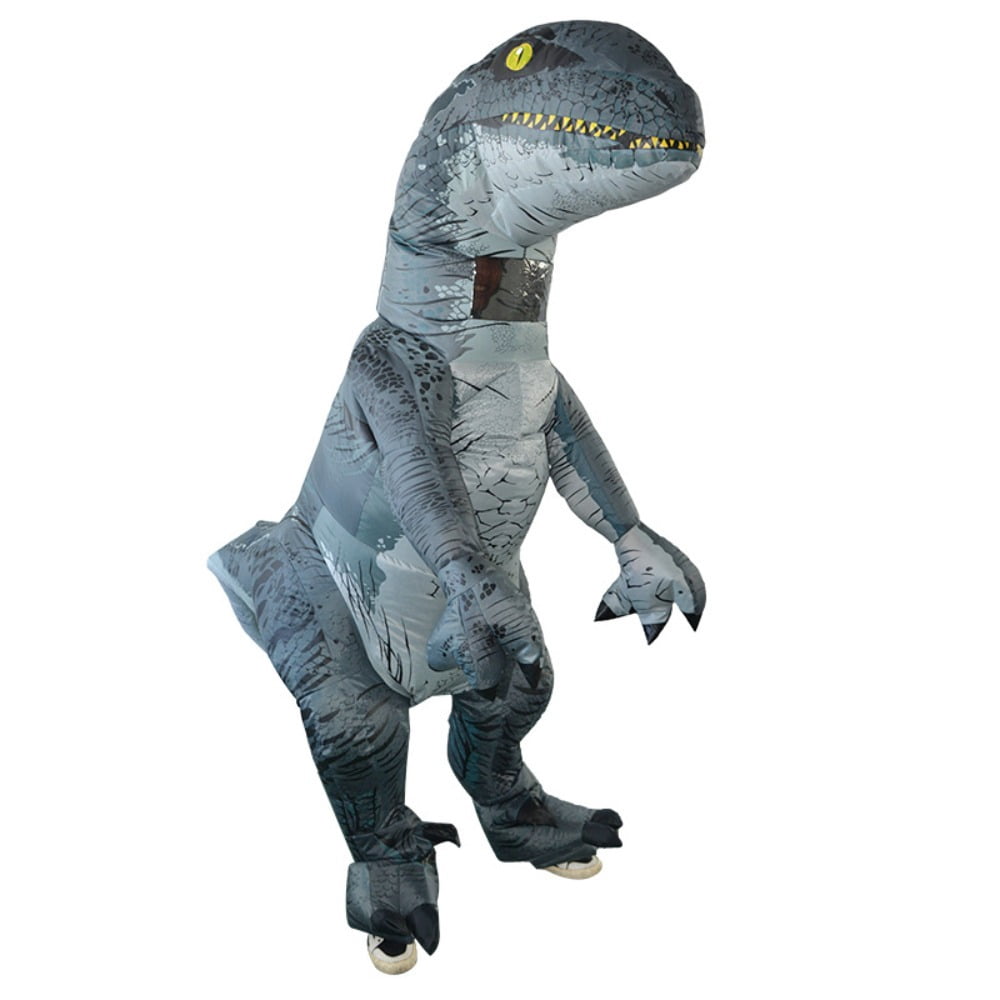 Dinosaur costume adult inflatable raptor jumpsuit inflatable ...